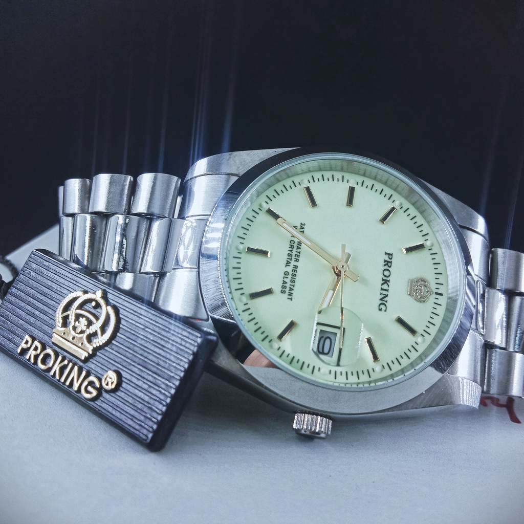 Proking Stainless Steel Analog Men's Watch | Shopee Malaysia