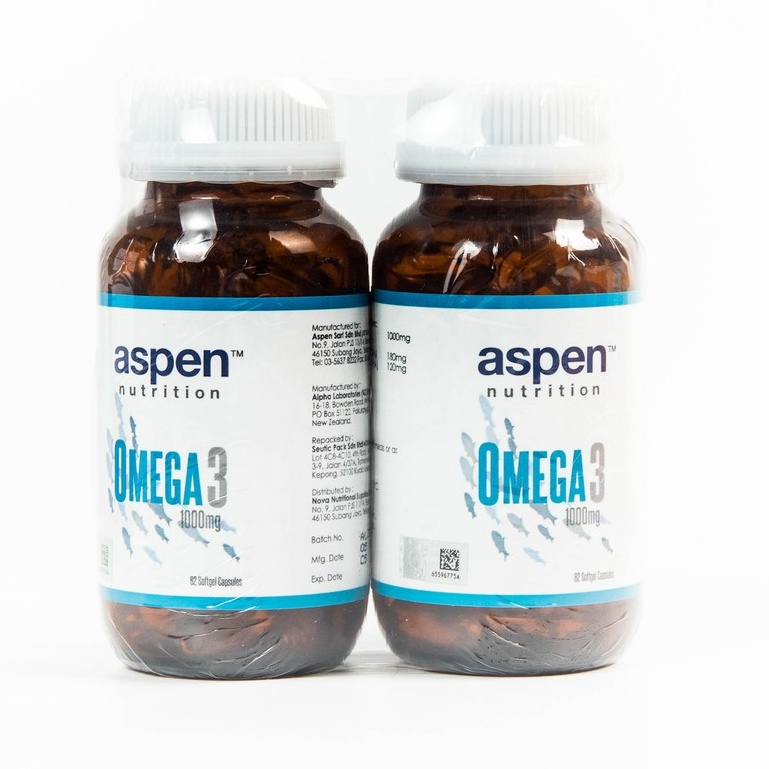Aspen Omega 3 Fish Oil 1000MG (112's x2) / (112's) | Shopee Malaysia