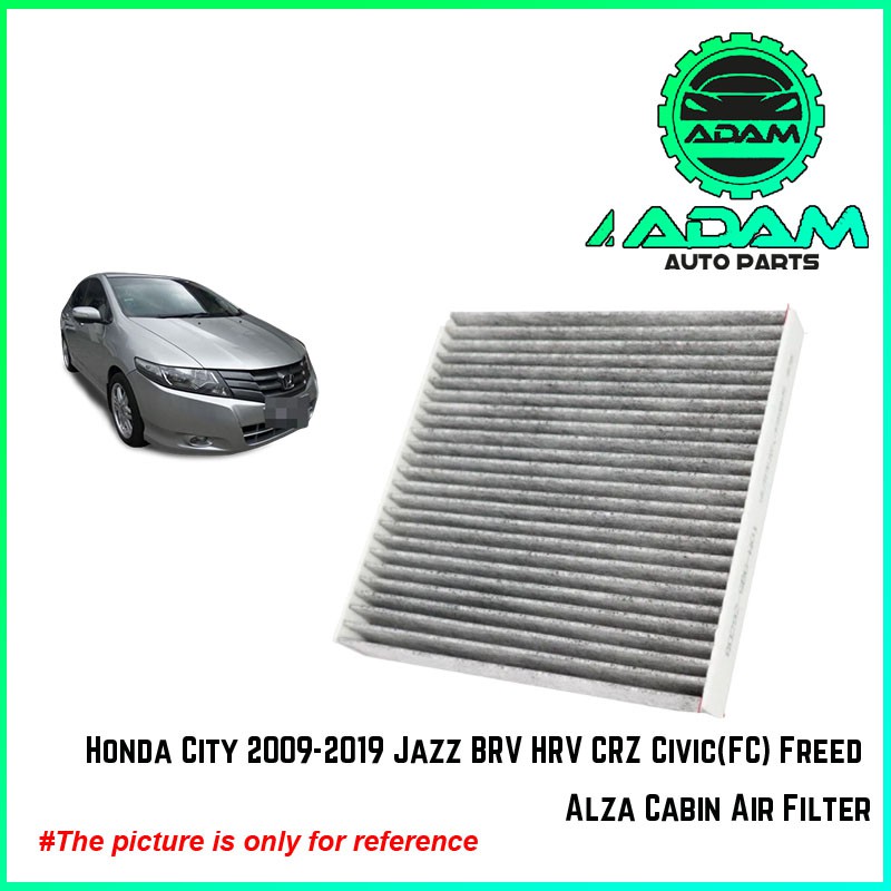Honda City 2009-2019 Jazz BRV HRV CRZ Civic(FC) Freed Alza Cabin Air ...