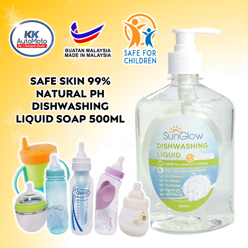 SunGlow - Dishwash Liquid [Child Safe] Sabun Pencuci Pembersih Pinggan ...