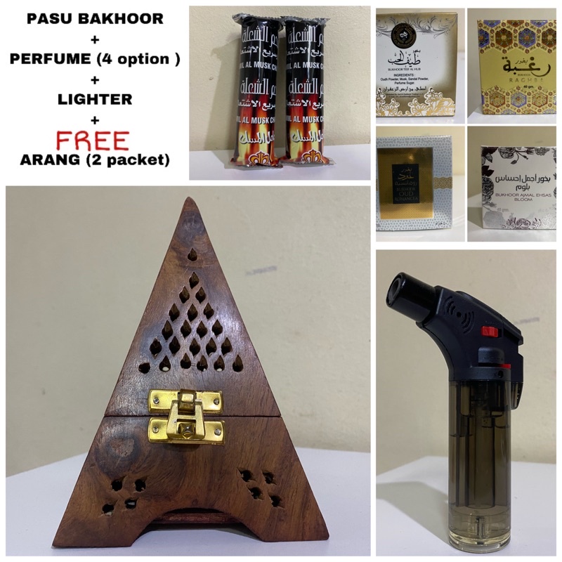 BAKHOOR SET 4 in 1 for beginner | Shopee Malaysia