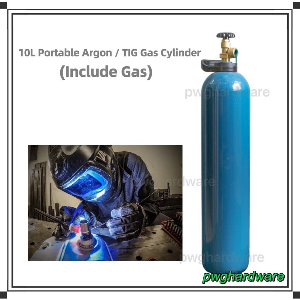 10L Argon Gas / 10L TIG Welding Portable Gas / Mini Gas Argon / TIG GAS ...