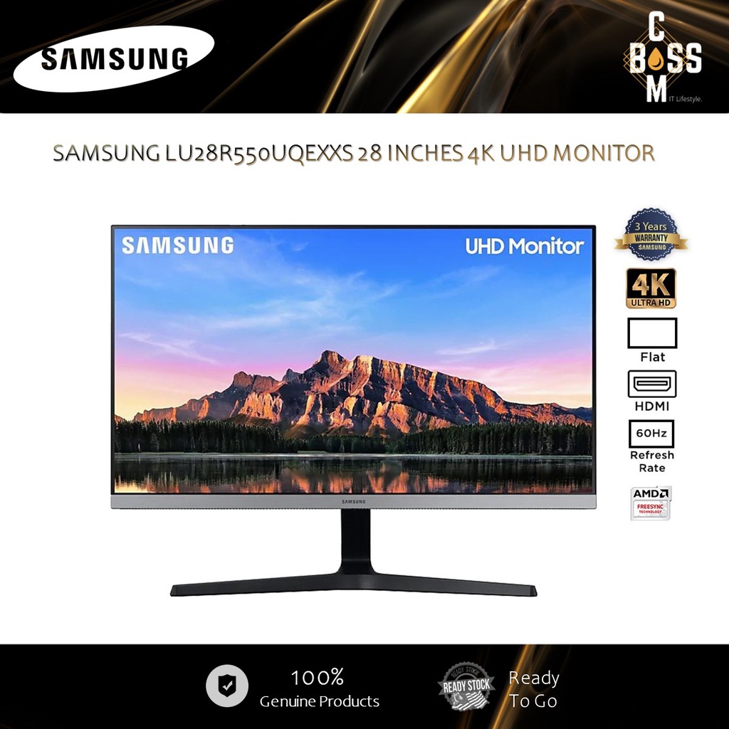 *ORIGINAL* SAMSUNG LU28R550UQEXXS 28 INCHES 4K UHD MONITOR (28 ...