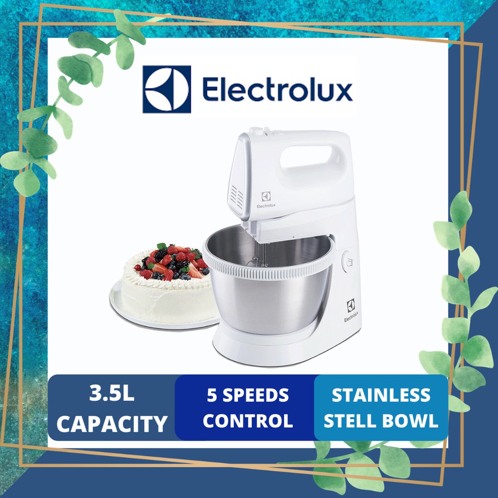 ELECTROLUX Stand Mixer with Stainless Steel Bowl (450W) | EHSM3417 ...