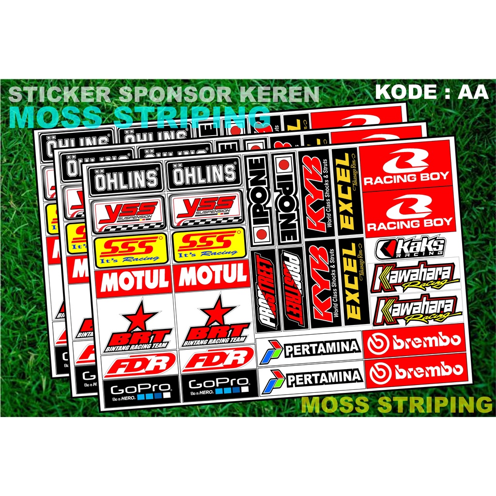 Sticker RACING/STICKER PACK/STICKER PACK/STICKER Motorcycle/STICKER ...