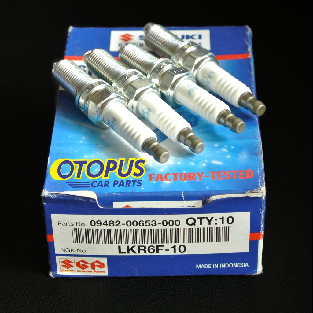 Spark Plug NGK LKR6F-10 Type 3 Suzuki Triple Splash 2012-2014 09482 ...