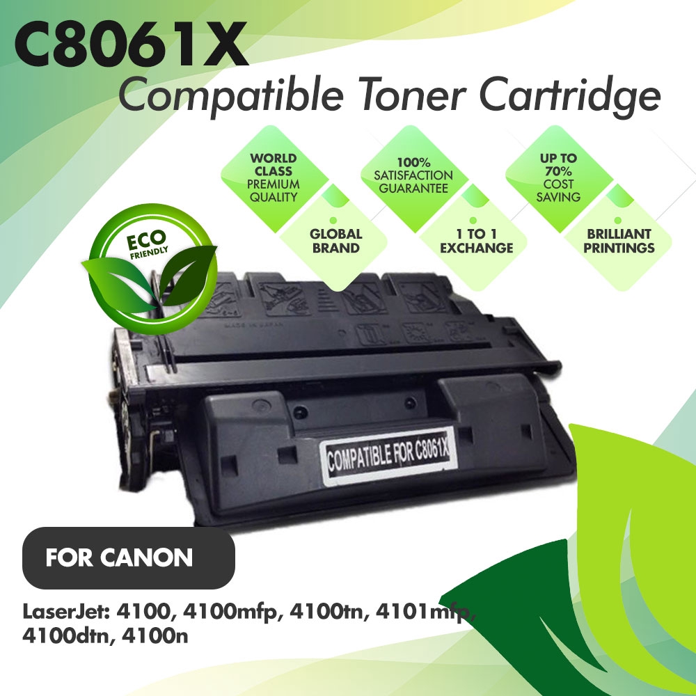 HP C8061X Black Compatible Toner Cartridge | Shopee Malaysia
