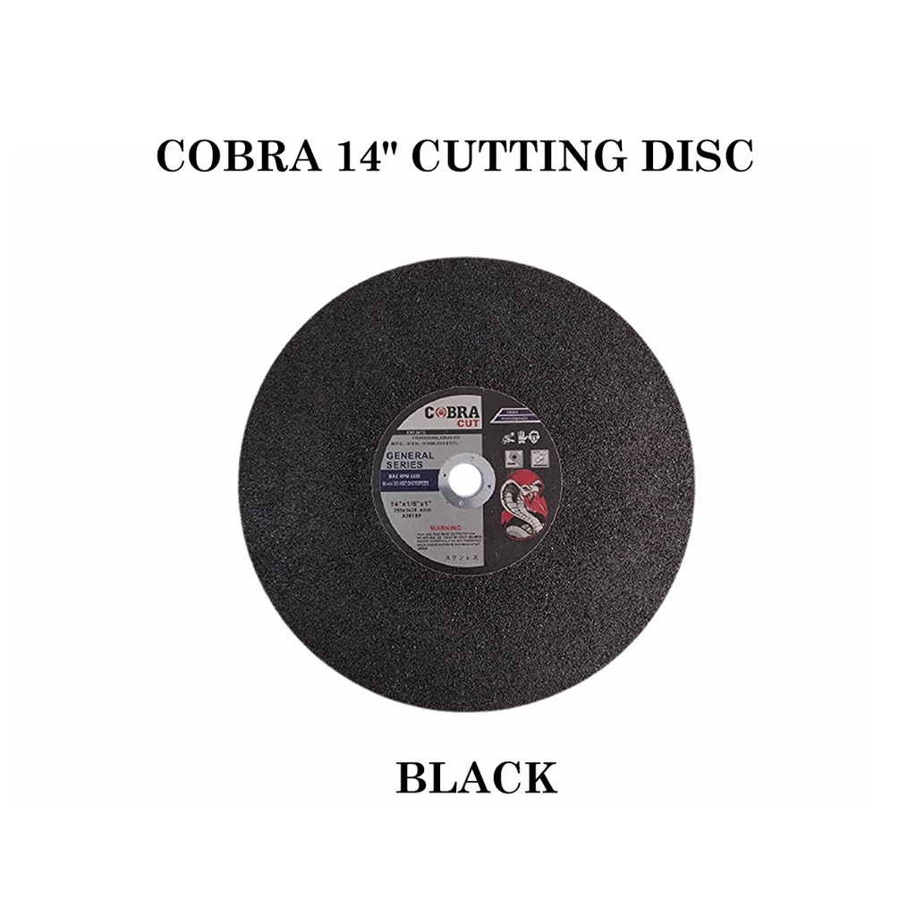 COBRA 14" CUTTING DISC BLACK,GREEN,RED (30PCS) | Shopee Malaysia