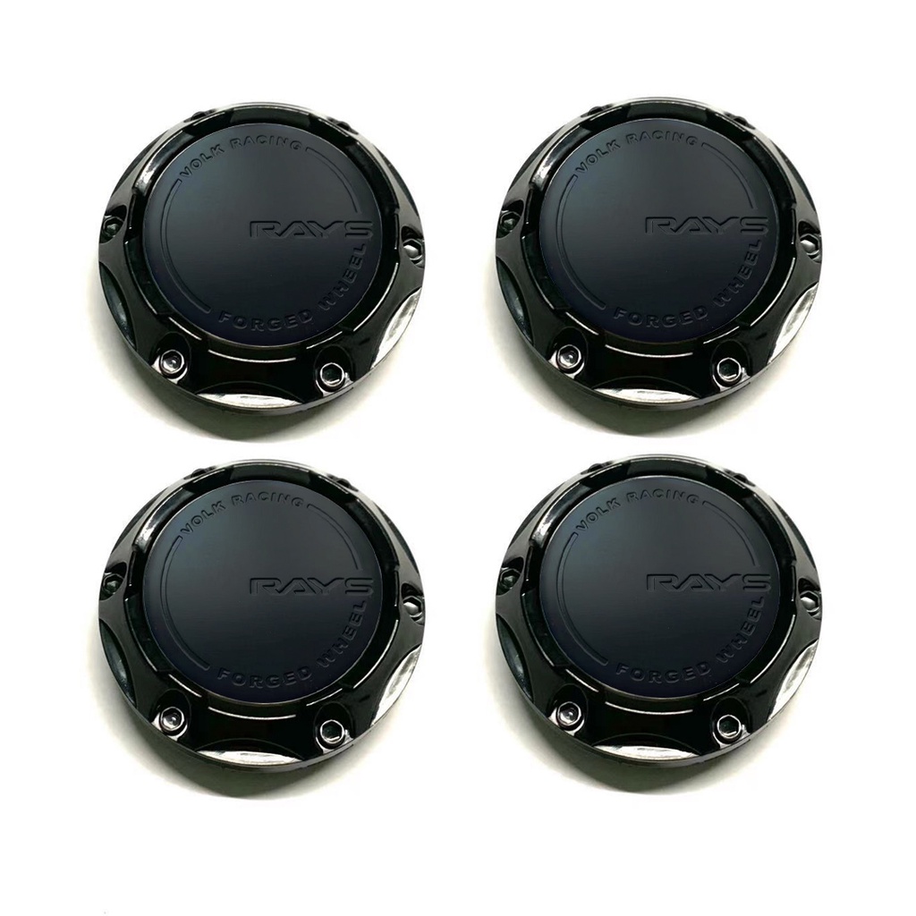 4pcs 64mm(57mm) Car sport rim wheel cap VOLK RACING RAYS Volk Racing ...