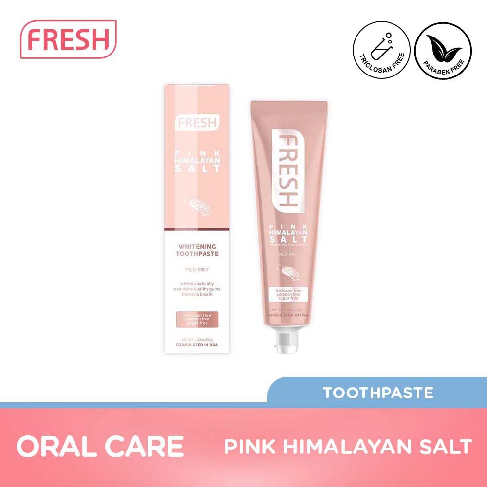 Fresh Pink Himalayan Toothpaste (35g) - For Healthy Teeth and Gums ...
