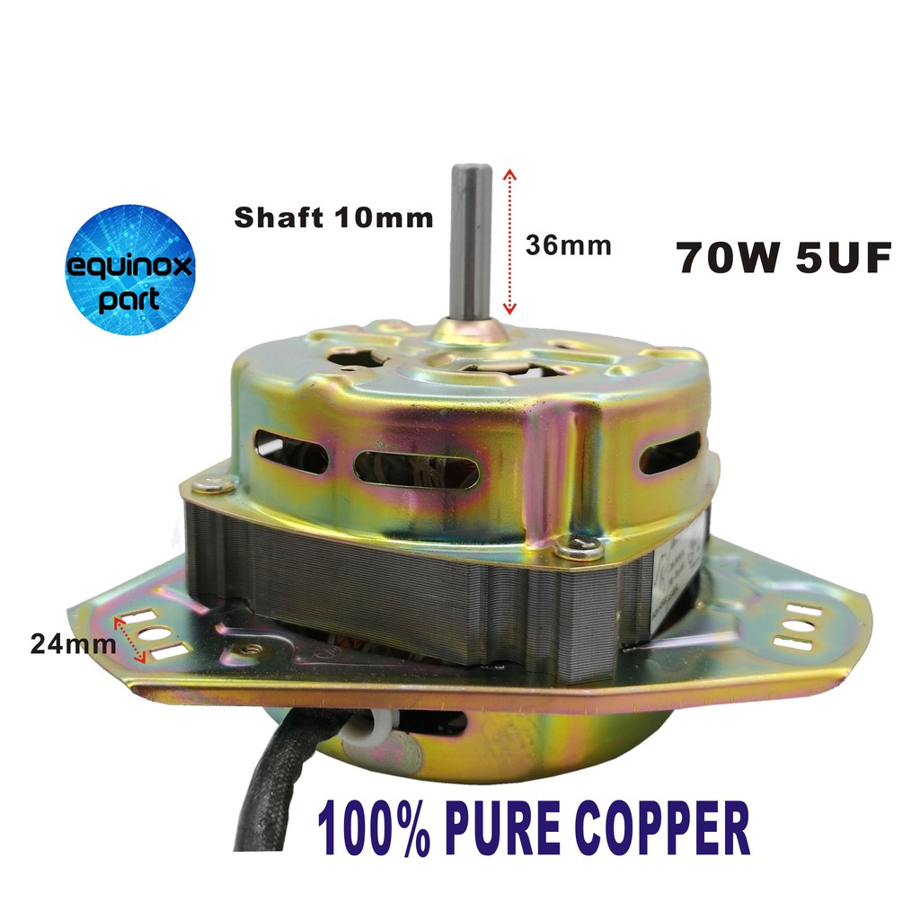 Khind Mistral Washing Machine Semi Auto 70W 5uf Spin Motor | Shopee ...