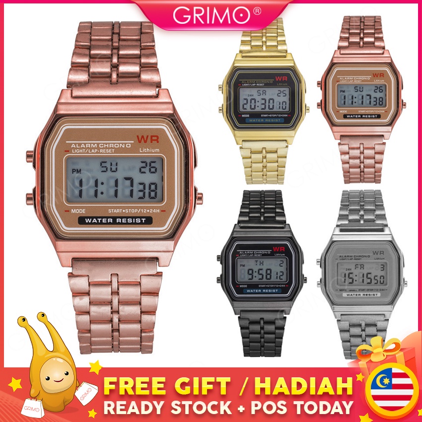 READY STOCK🔥GRIMO Snova Digital Watch Women Magnet Perempuan Jam Tangan ...
