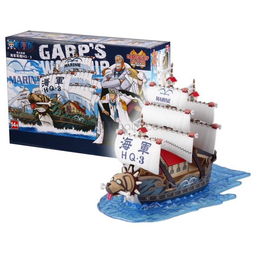 ONE PIECE GARP'S WARSHIP MODEL KIT (08) | Shopee Malaysia