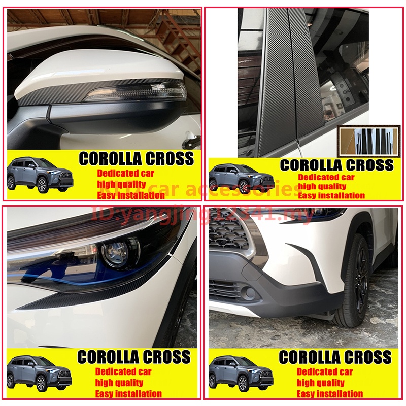 Toyota 2020 2021 2022 corolla cross exterior sticker DIY car sticker ...