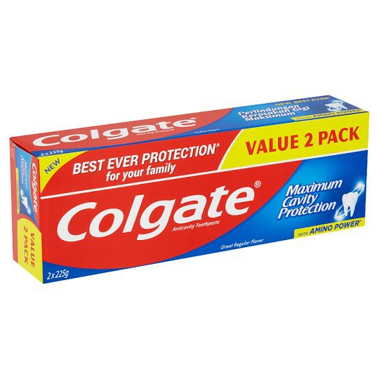 Colgate Maximum Cavity Protection Great Regular Flavor Anticavity ...
