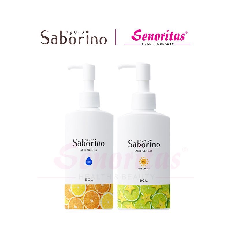 Saborino Good Morning All In One Moisturizing Jelly / Milk UV | Shopee ...