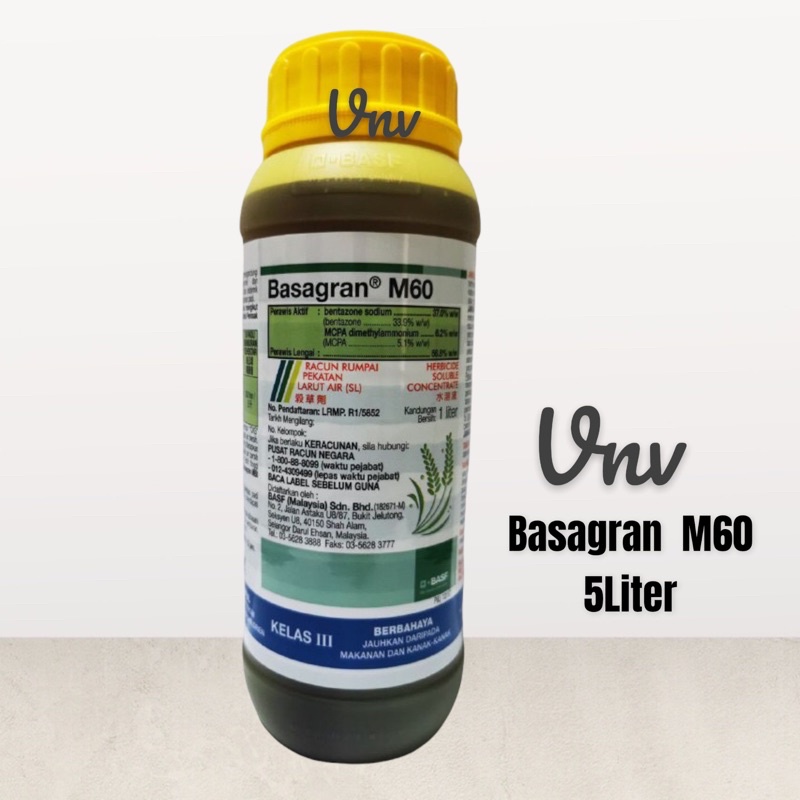 Basagran m60 1LITER Herbicide(SUBSIDI) | Shopee Malaysia