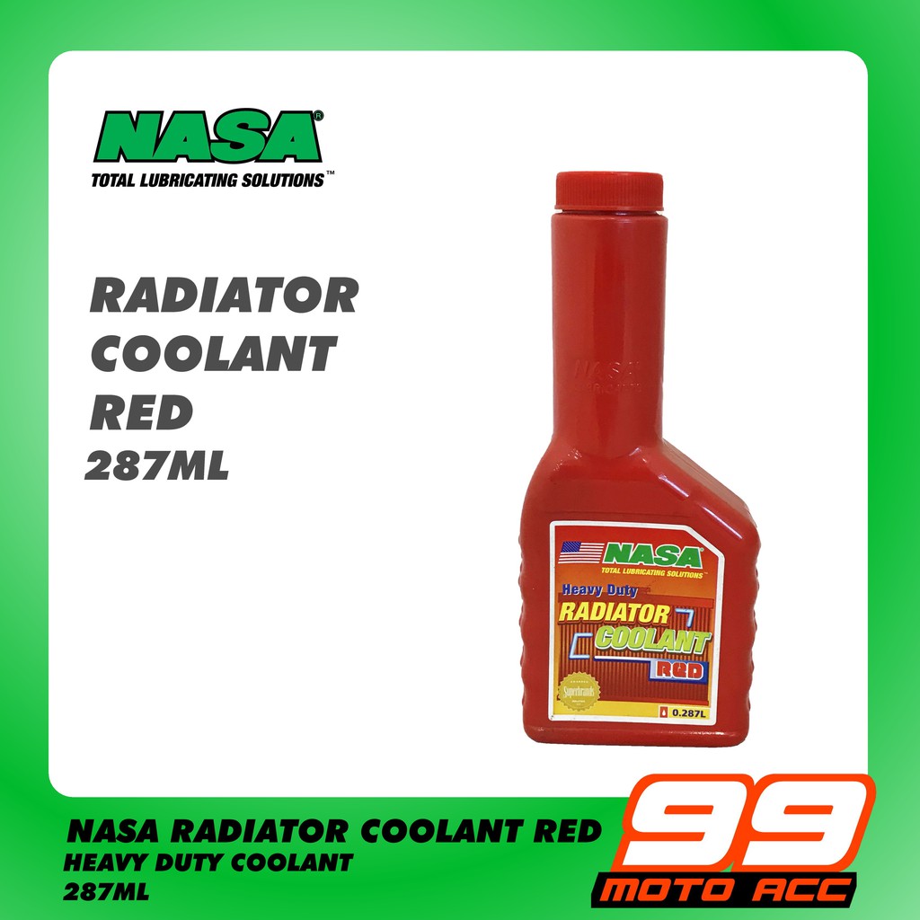 NASA( RED) RADIATOR COOLANT- 287 ML | Shopee Malaysia