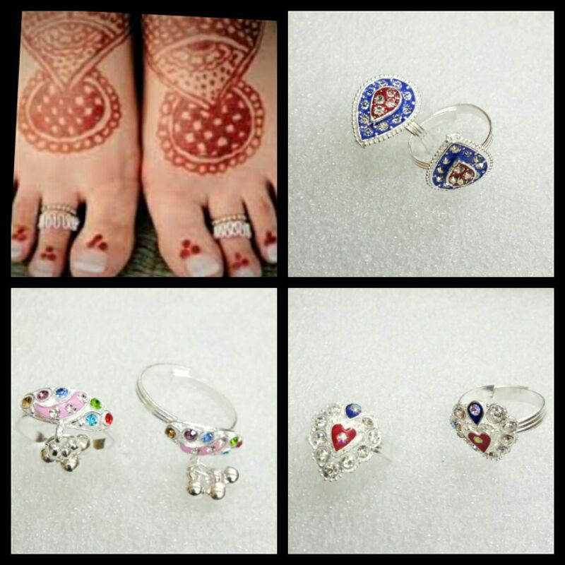 Indian ethnic Toe Ring (Metti) | Shopee Malaysia