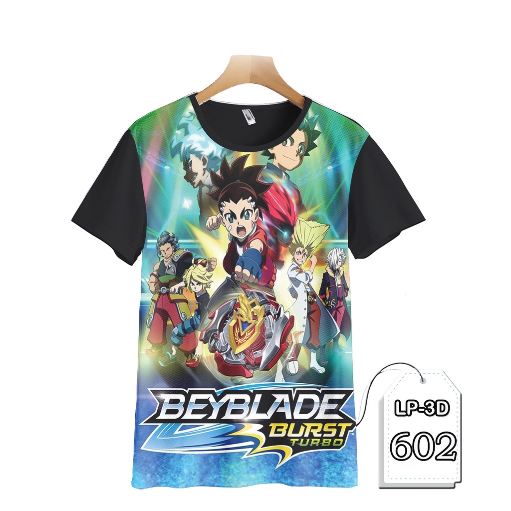 Beyblade Burst T-Shirt Children's Clothes Game Animation Series LP3D ...