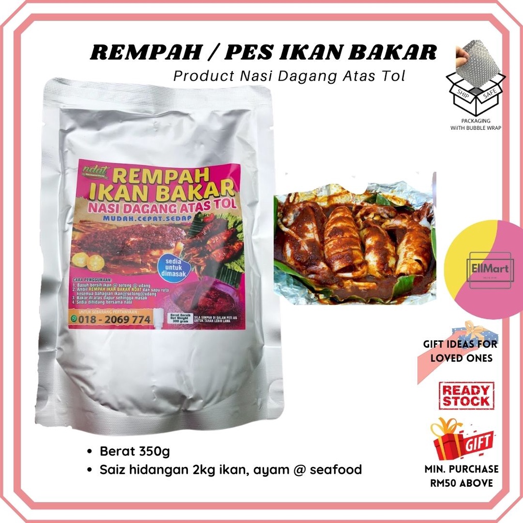 Pes Rempah Perapan Ikan Bakar Ayam Bakar Madu Citarasa Terengganu ...