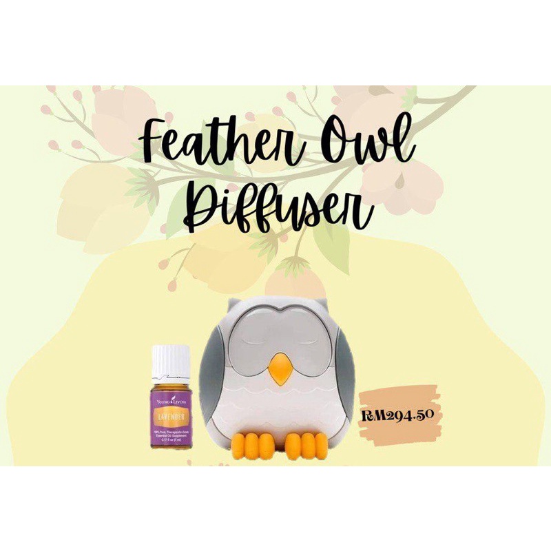 Feather owl diffuser young living | Shopee Malaysia