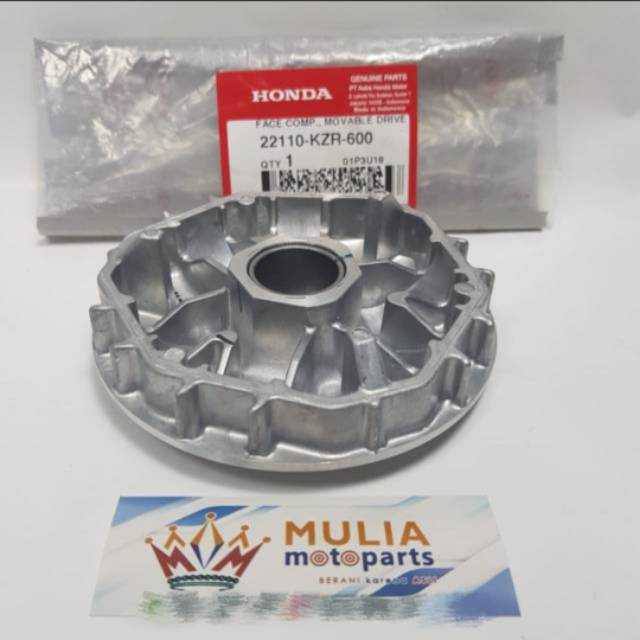 Face Comp Moveable Drive, VARIO TECHNO 125 F1 HGP 22110 KZR 600 ...