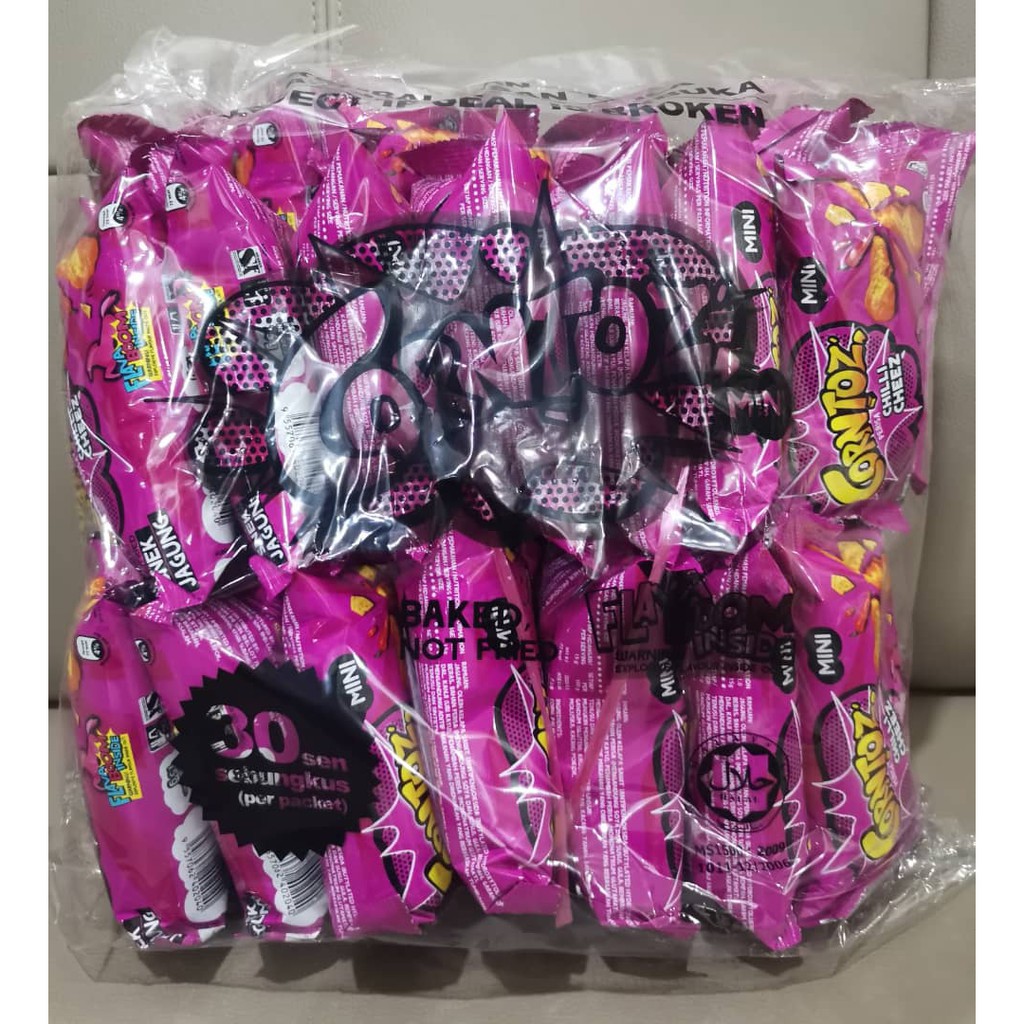 Corntoz Mini Chilli Cheez 15gx30pcs | Shopee Malaysia