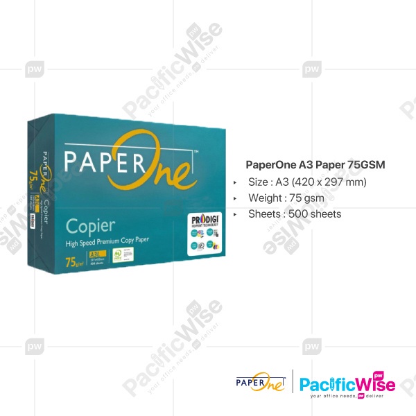 A3 Paper IK /PaperOne/Double A/A3 Kertas/(70Gsm/75Gsm/80Gsm)/(500's/Ream) - 1Ream | Shopee Malaysia