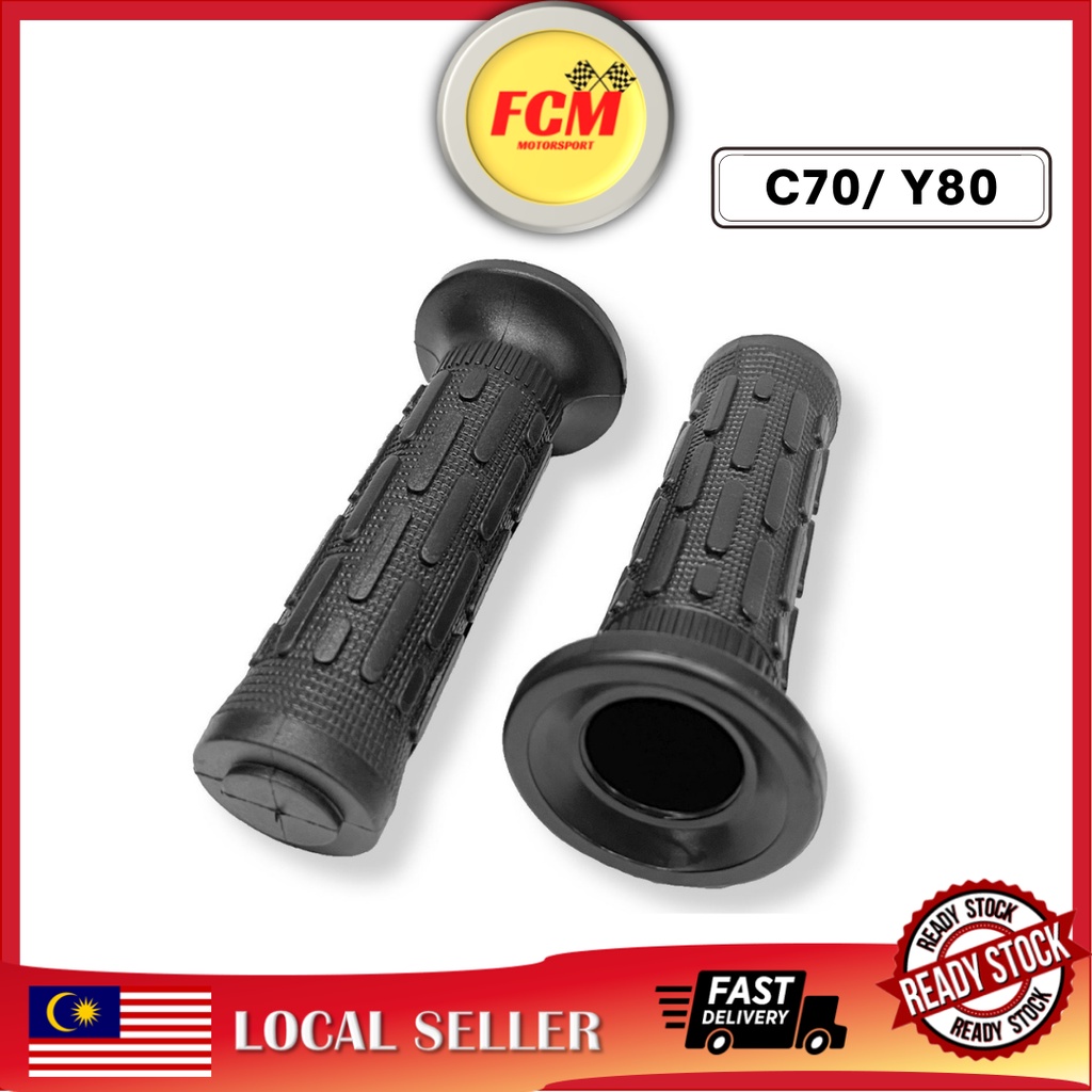 Y80 Y100 HONDA C70 C70Z HANDLE BALANCER END GRIP SET HANDLE GRIP SET ...
