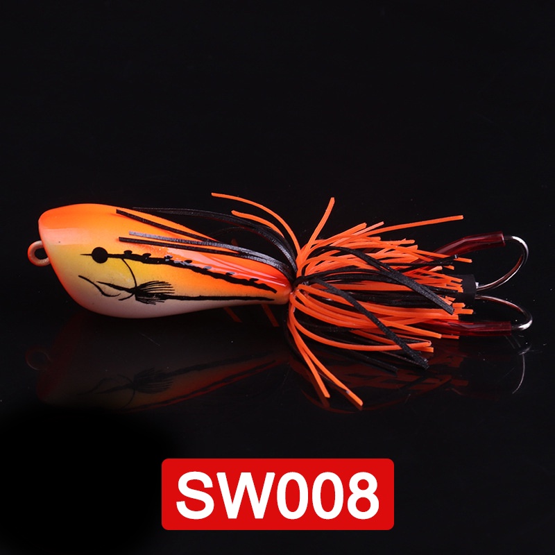 Jump Frog Fishing Lure Casting soft Plastic jig Head fake Fish Bait slow Jigging floating Bait ...