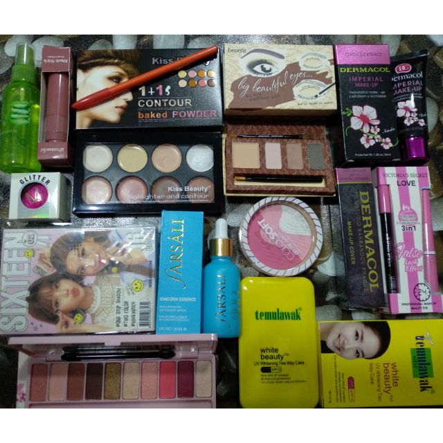 SET MEKAP BAJET (>12 ITEM DALAM SATU SET) | Shopee Malaysia