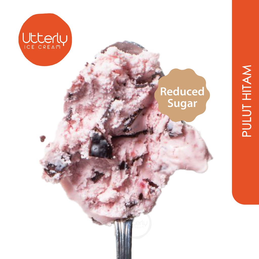(Reduced Sugar) Pulut Hitam Ice Cream (400ml Tub) | Shopee Malaysia