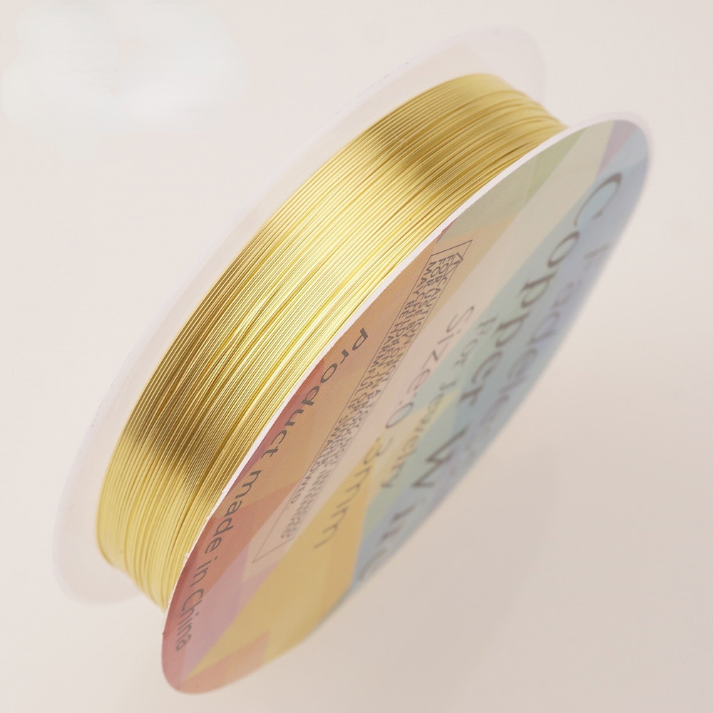 Color Retaining Copper Wire Colorfast Non-Oxidation DIY Jewelry ...