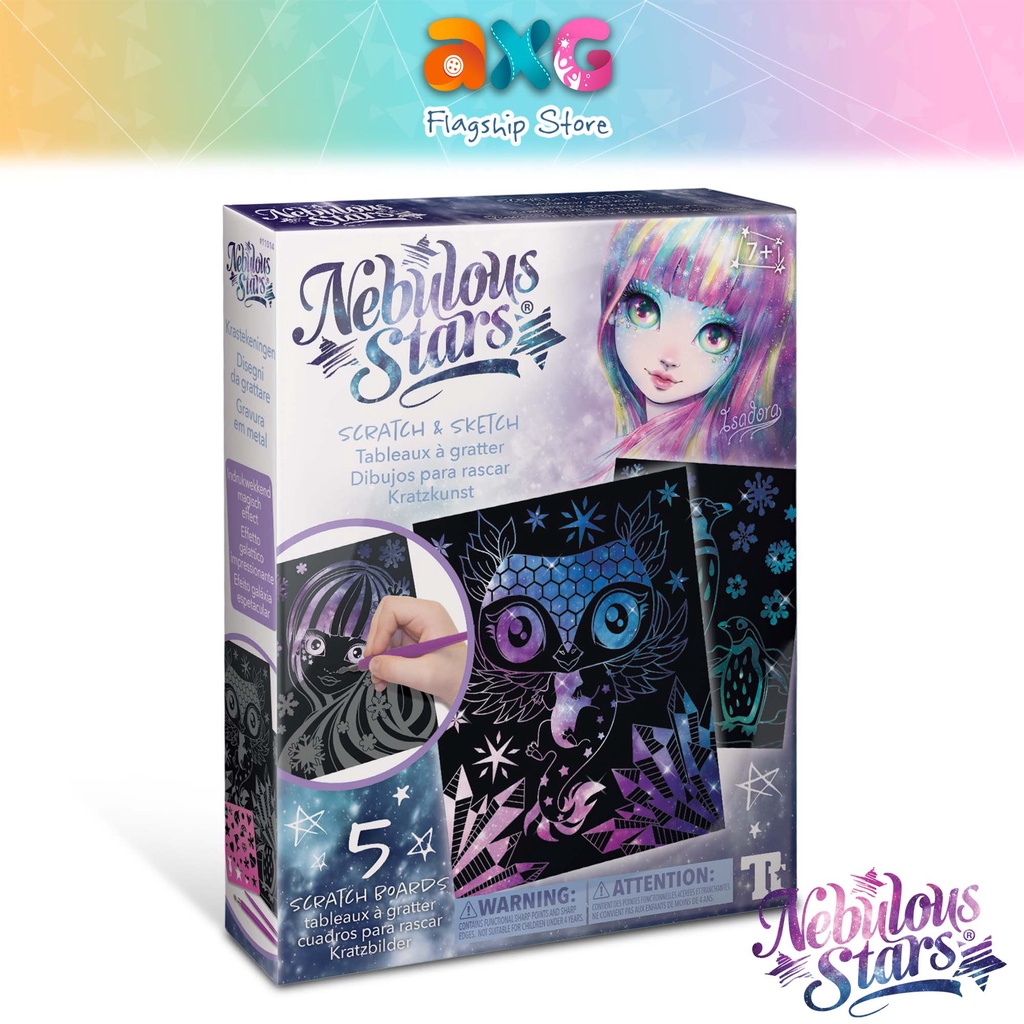 Nebulous Stars Scratch & Sketch 11014 | Shopee Malaysia