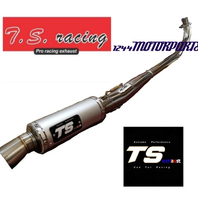 TS RACING EXHAUST MOTOR 4 STROKE EX5 W100 LC135 SRL | Shopee Malaysia