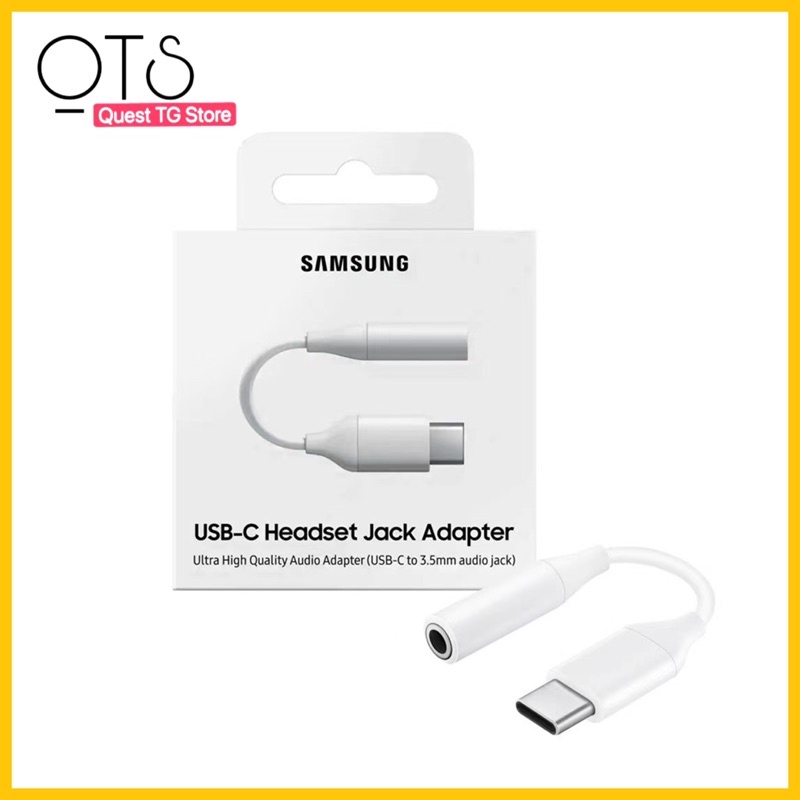 SAMSUNG Headphone JACK USB Type C to 3.5mm Adapter AUX Cable for ...