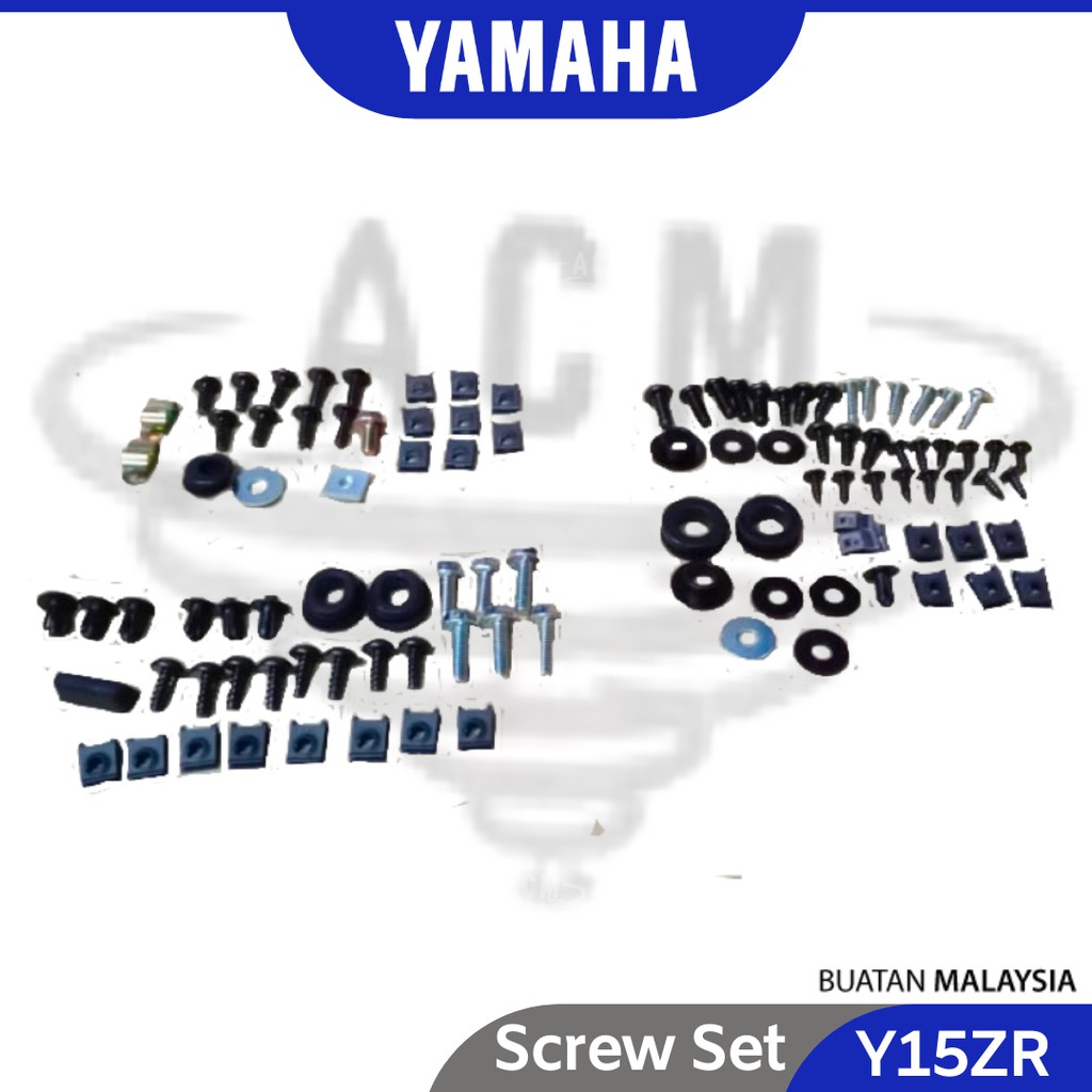 TUSHIMA YAMAHA Full Set Body Cover Screw Skru Nut Handle Body SS2 Y100 Y110 Y15ZR Y125Z NVX 155 ...