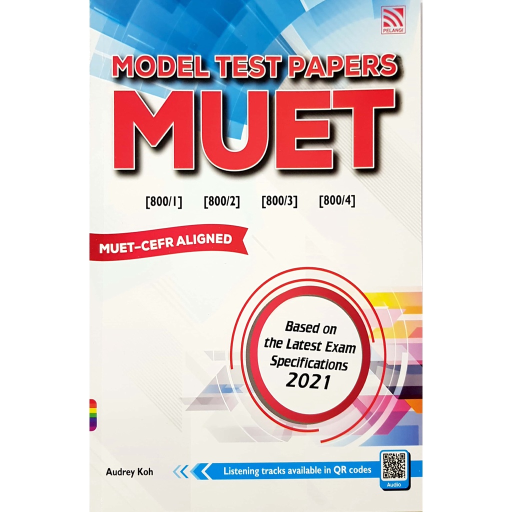 [ Pelangi ] MUET Model Test Papers 2021 Kertas Model | Shopee Malaysia