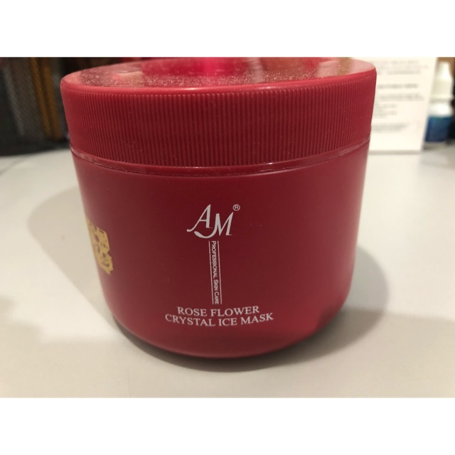 AM rose flower crystal ice mask (used less than 5 times) | Shopee Malaysia