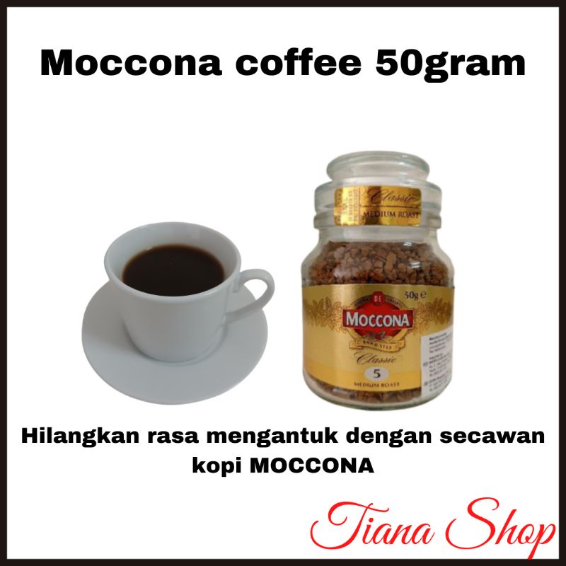 Moccona Coffee Classic 50gram Medium Roast/Moccona Premium Coffee/Kopi ...
