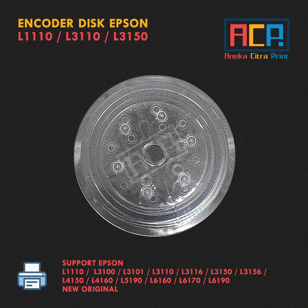 Encoder Disk / Timing Disk Printer Epson L1110 L3110 L3150 L4150 L5190 ...