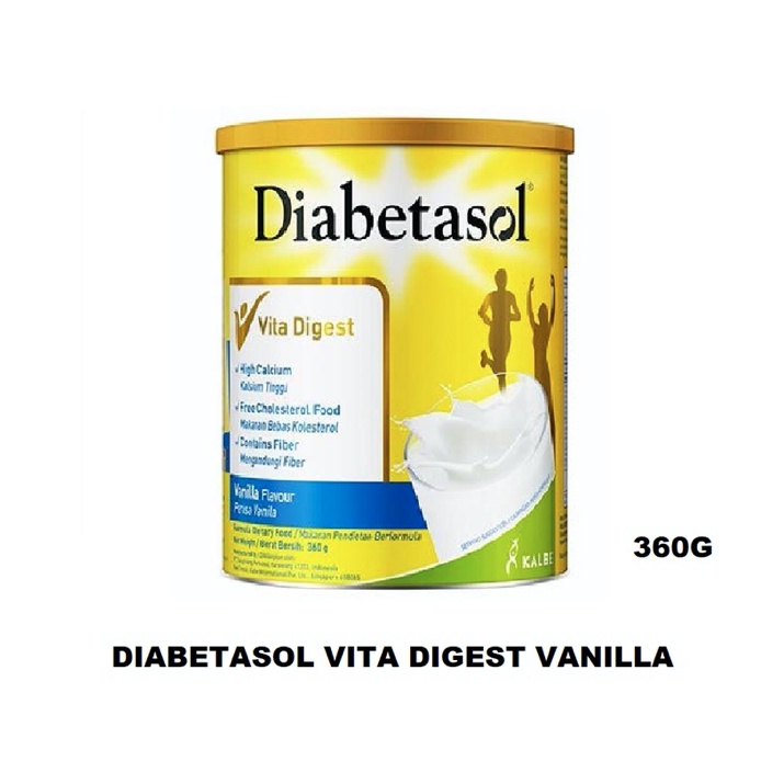 DIABETASOL SACHET OR TIN (CHOCOLATE, VANILA,CAPPUCINO) | Shopee Malaysia
