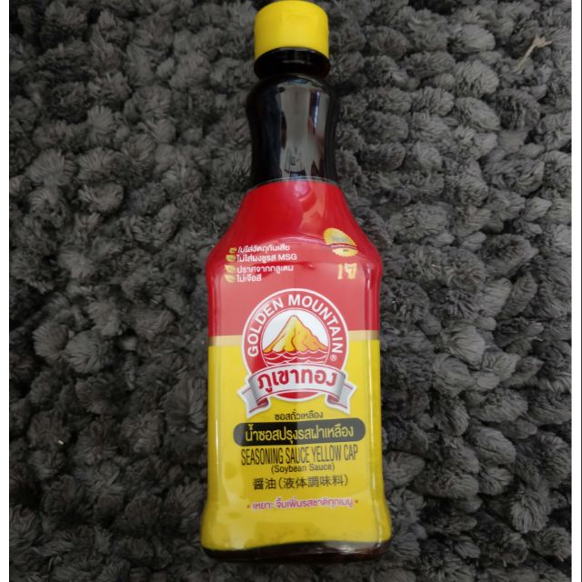 Ready stock Golden Mountain Soy Sauce Yellow Cap Sos Kicap Thai 210ml ...