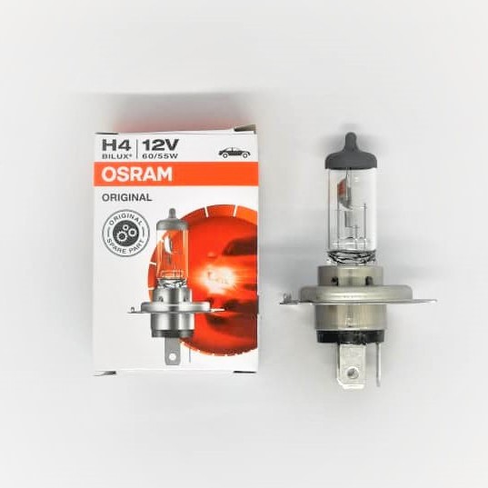 SMLJ OSRAM GERMANY Halogen H4 Bulb 12V 60/55W Car Headlight Bulbs for ...