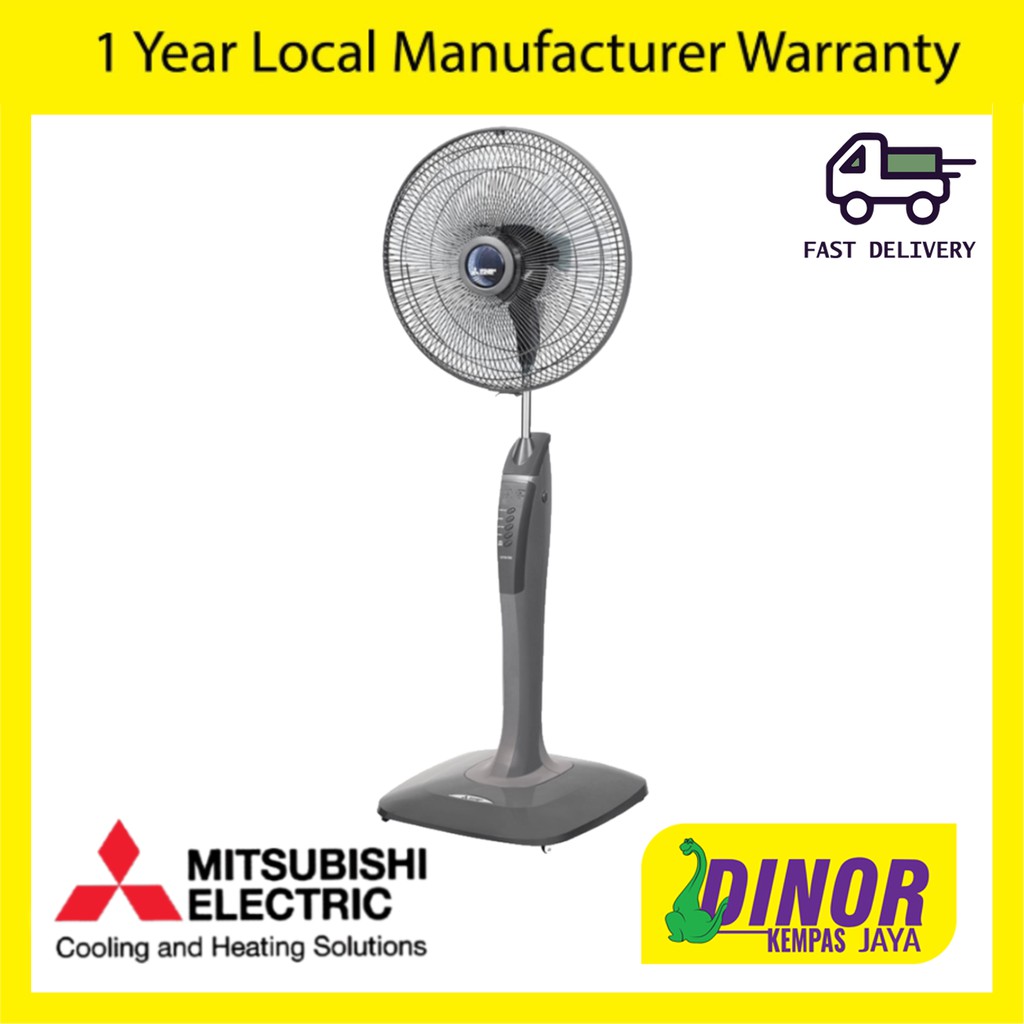 Mitsubishi Electric Living Stand Fan LV16-GA-P 16 inch Grey LV16-GA-P ...