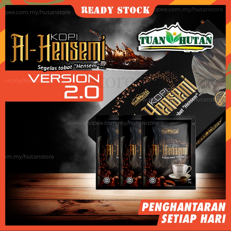 KOPI AL-HENSEMI READY STOCK TUAN HUTAN KOPI RIMBA COFFEE TUAN FITRI TUAN HUTAN 12 +FREEGIFT ...