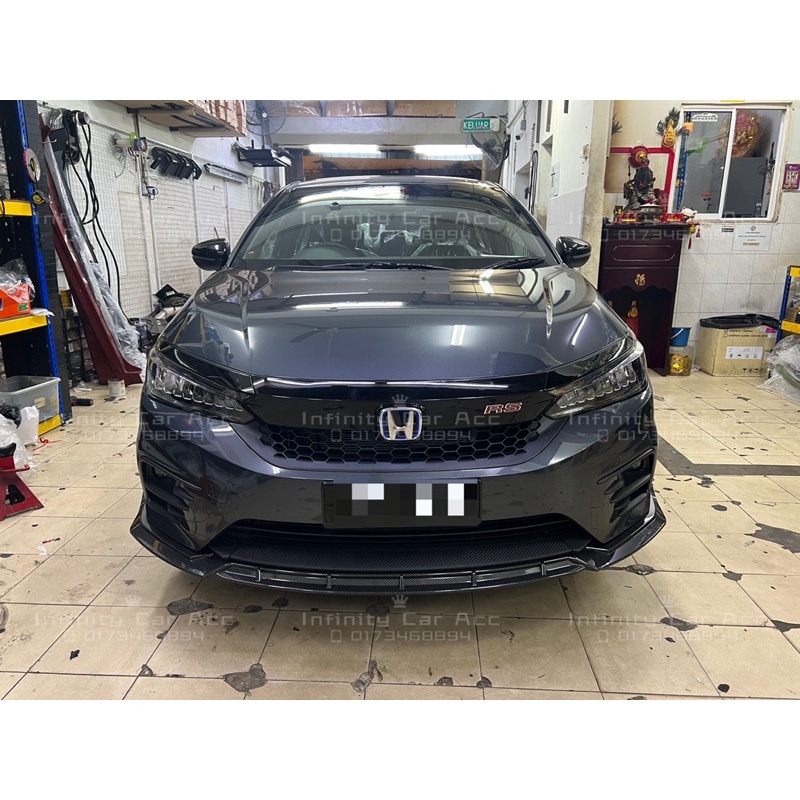 Honda City GN2 2020-2021 / City Hatchback 2022 RS V2 Front Lip Diffuser ...