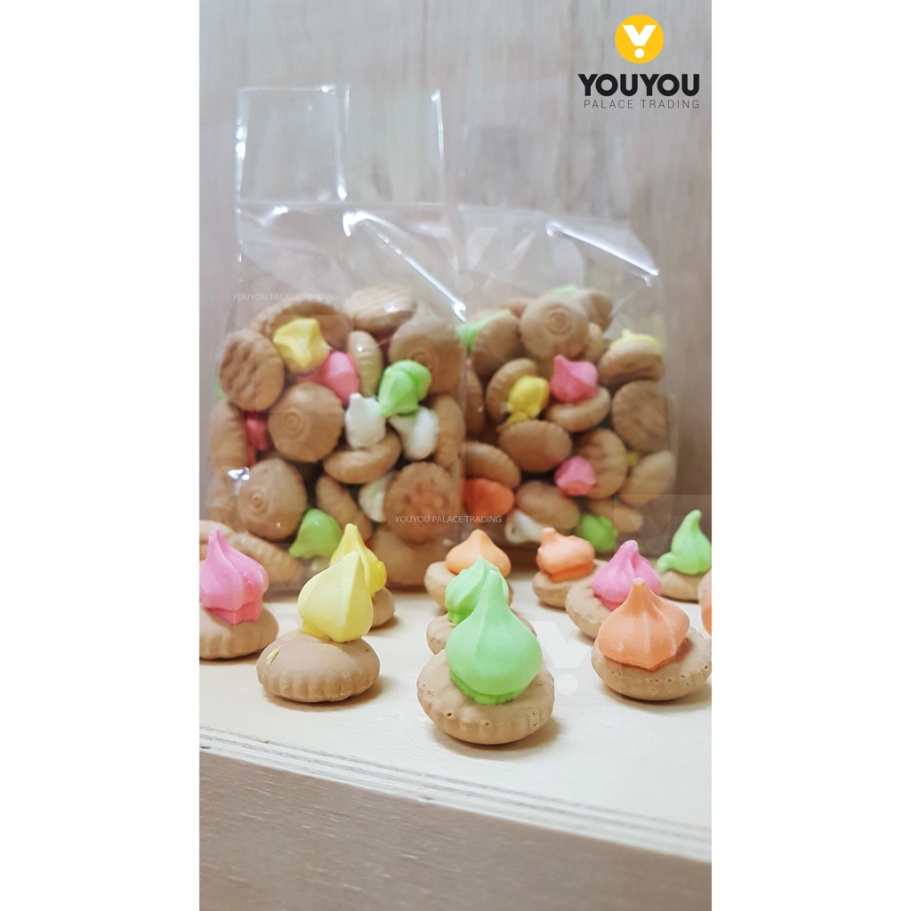 Iced Gem Biscuits | Biskut Bunga | Biskut Ais Jem | Atap Biscuit | 花占饼干 ...