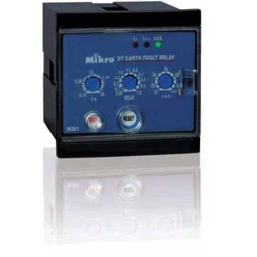 Definite Time Earth Fault Relay -MIKRO-( NX 201A-50Hz-240V ) | Shopee ...